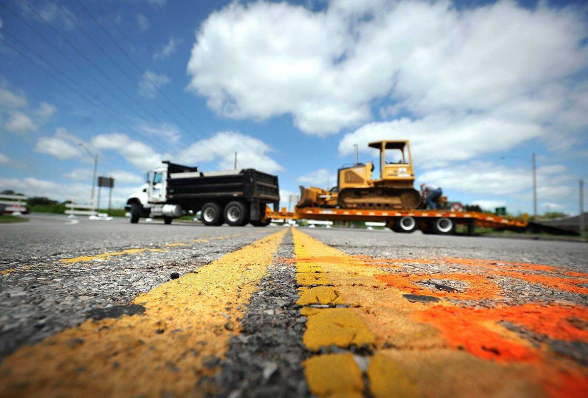 Work begins on Lexington, Route W roundabout