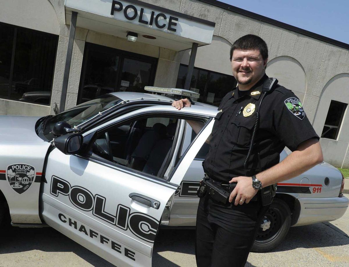Officer enjoys the chance to connect with the people on a small-town p...