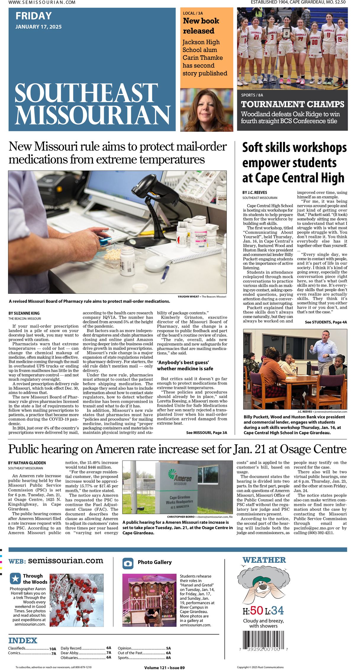 Friday, January 17, 2025: E-Edition