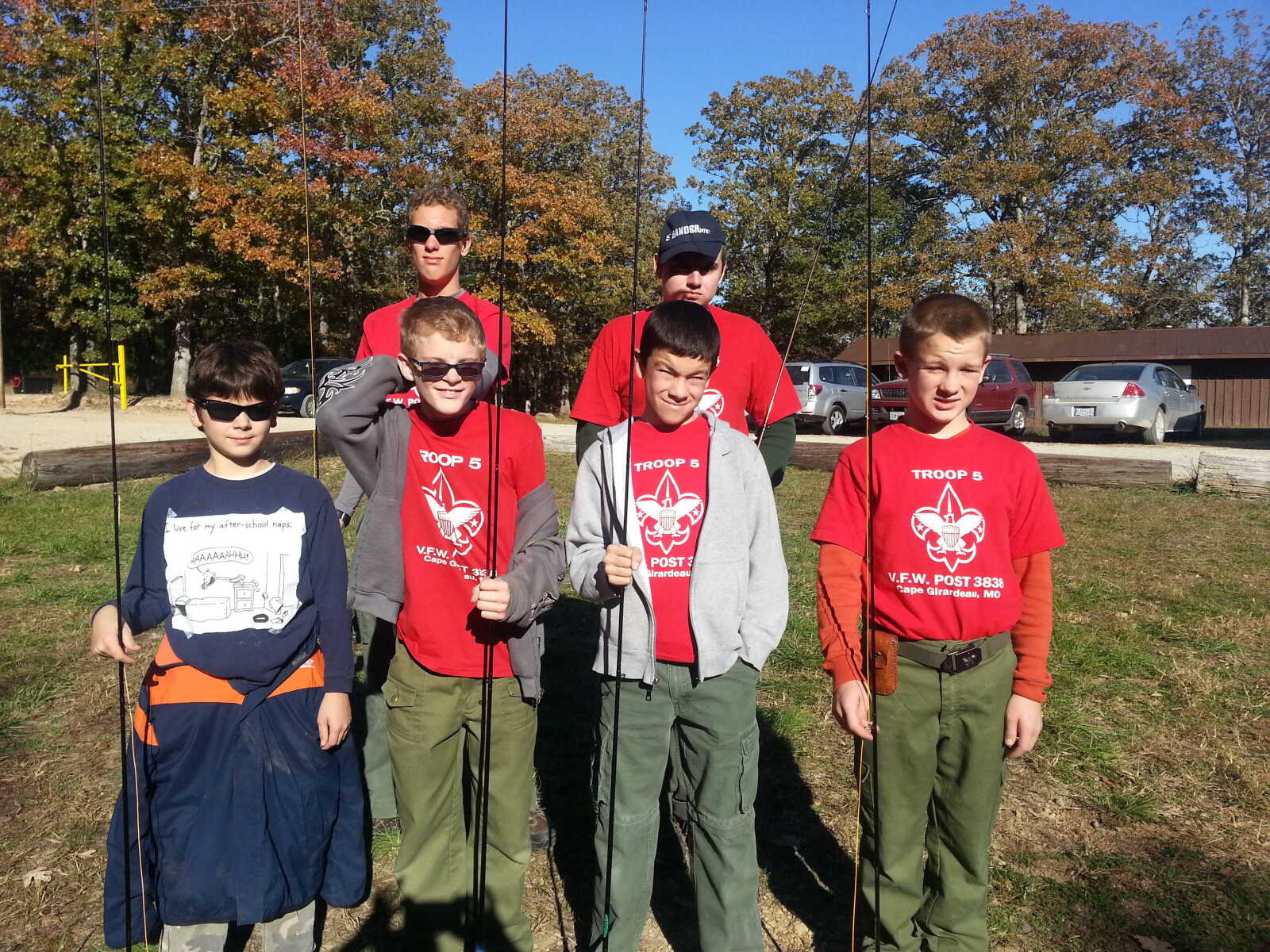 Boy Scouts Troop 5 Earn Fly Fishing Merit Badge