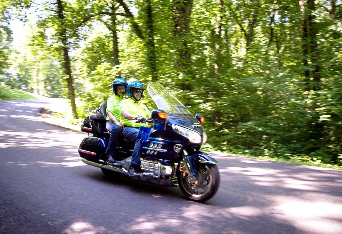 On the road again: Marc and Becky Fulgham log thousands of miles on th...
