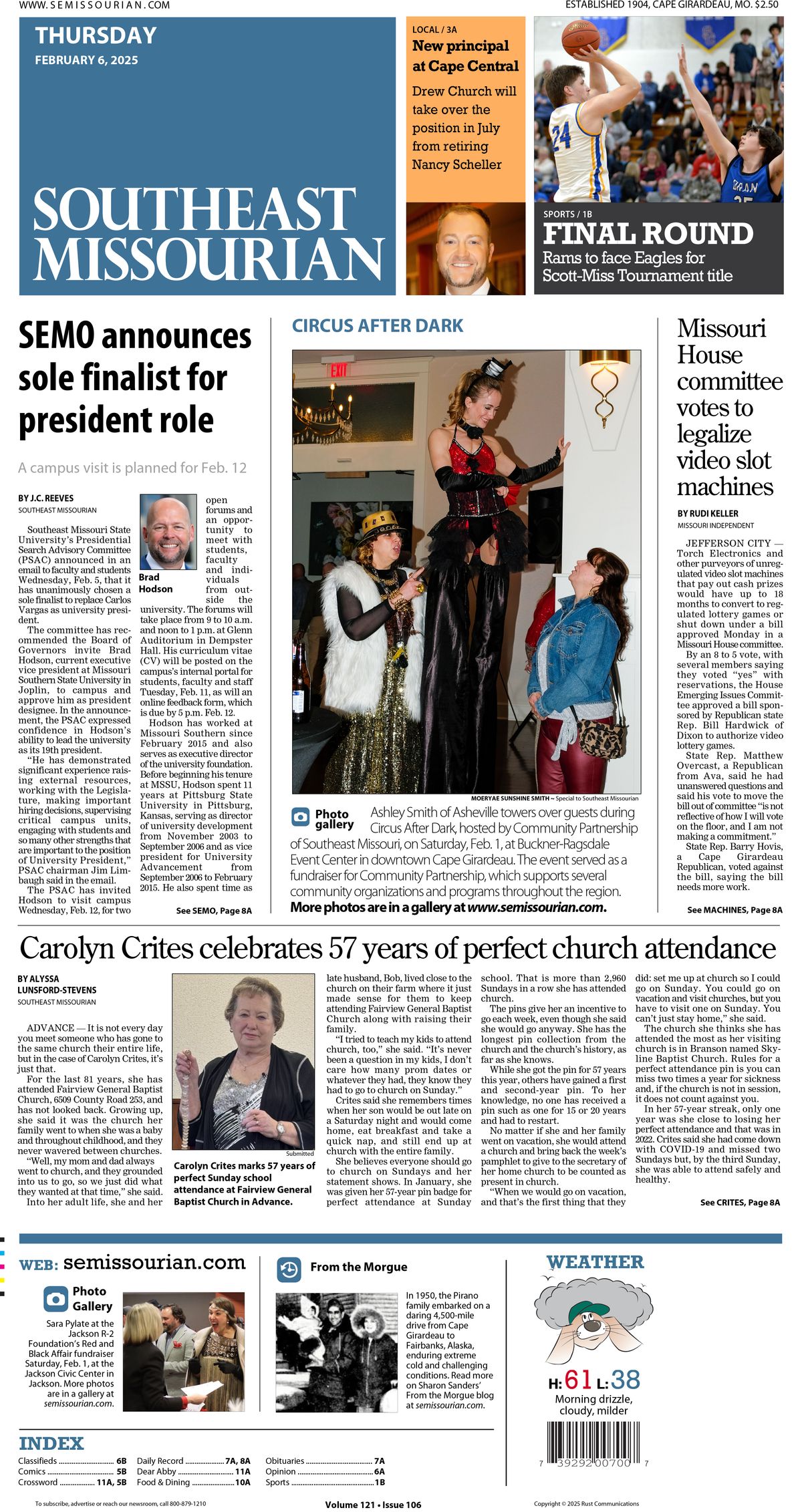Thursday, February 6, 2025: E-Edition