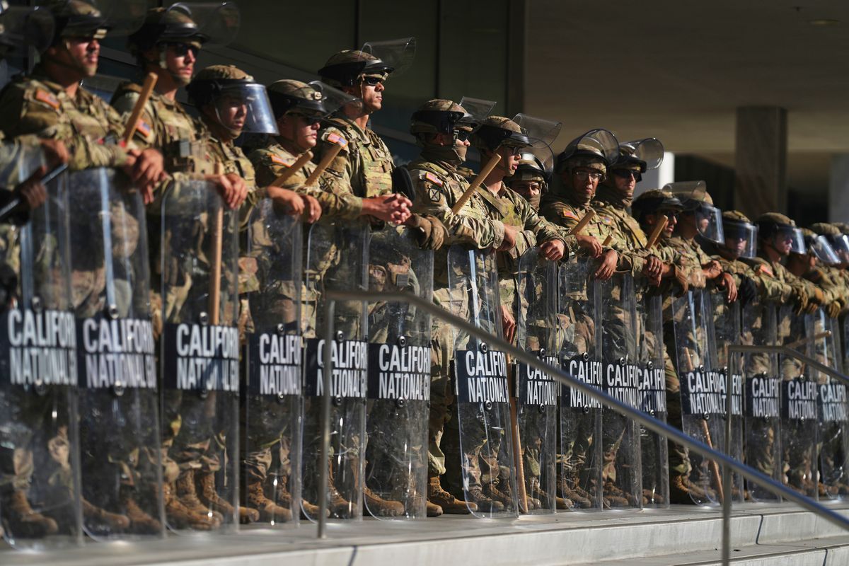 Trump’s use of the National Guard during Los Angeles immigra...