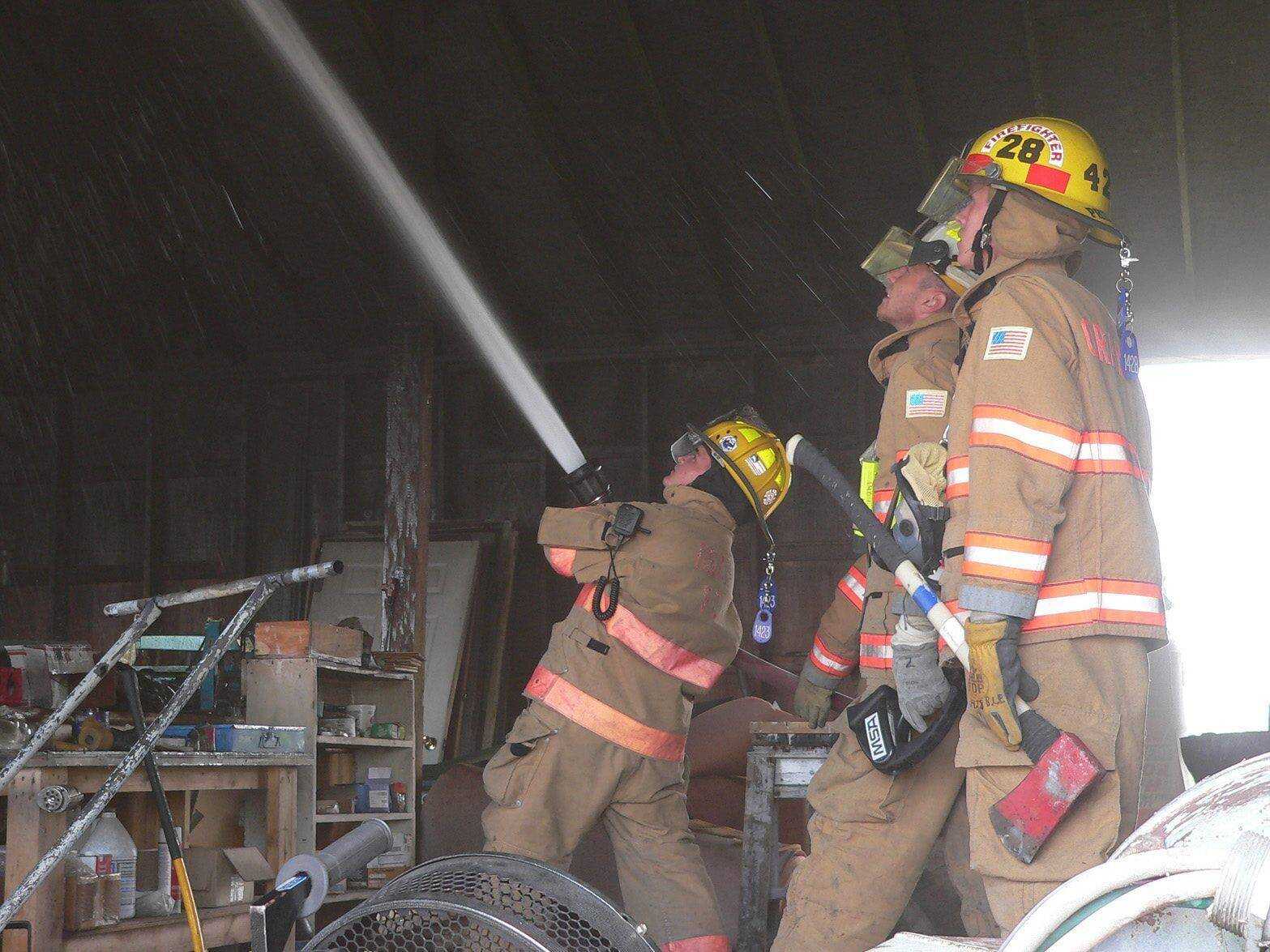 Fire damages Vanduser Gin Co.