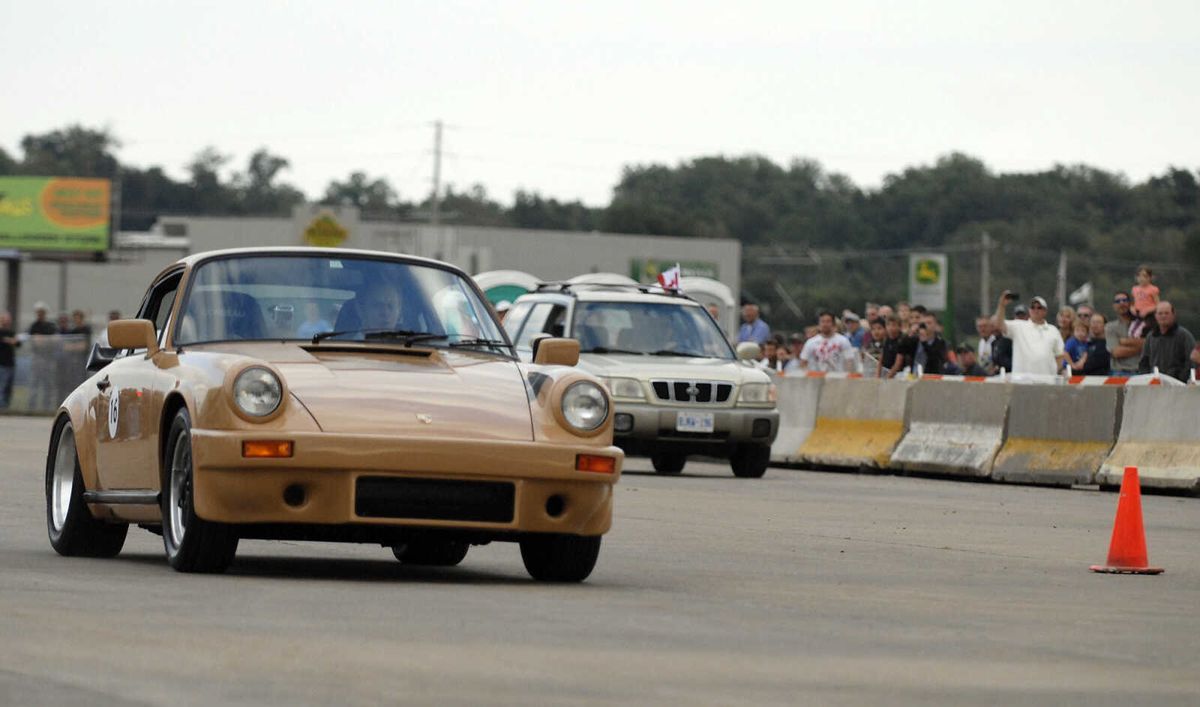 Electric Car Drag Race and Autocross