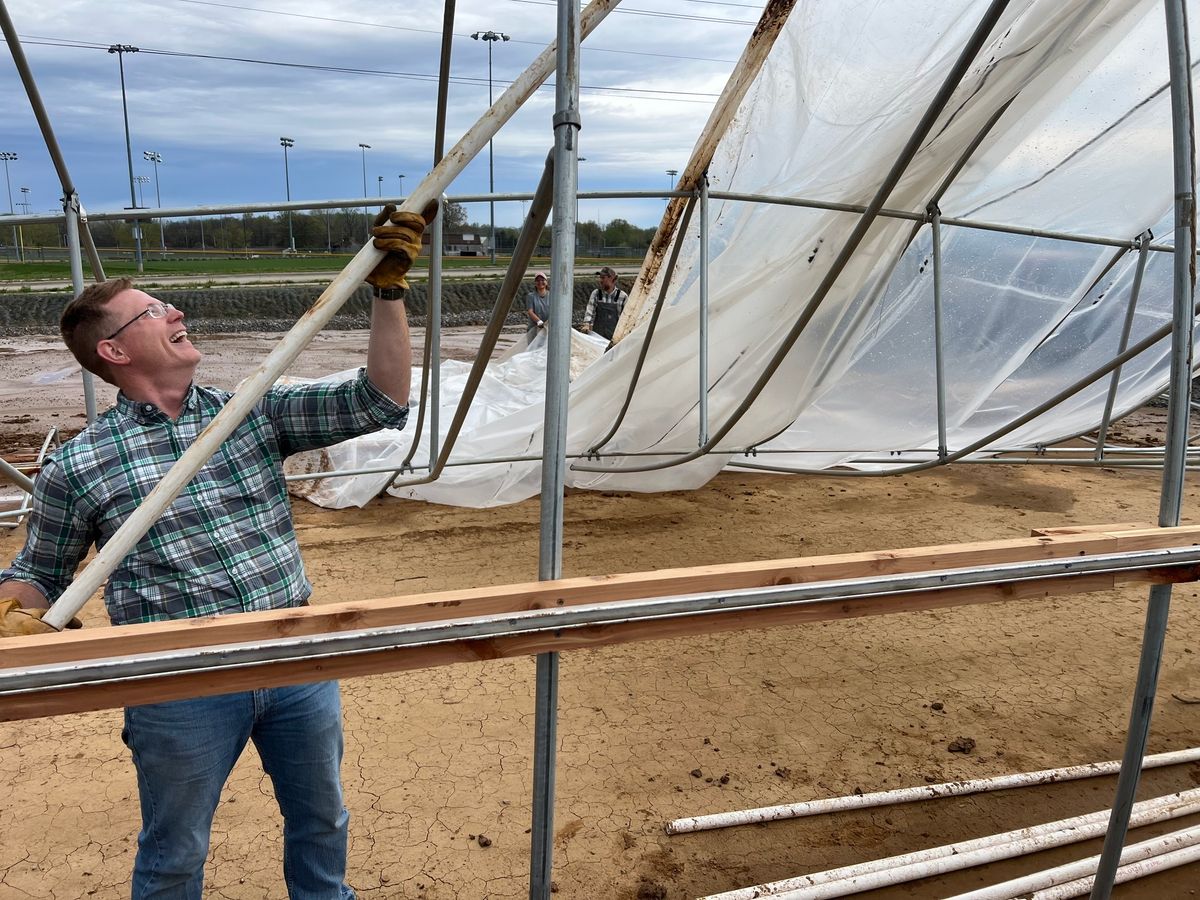 CTC's landscape horticulture students aid South Side Farms with tornad...