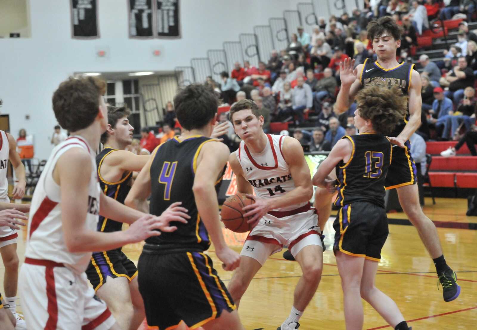 Nichols has gotten 'physical' to climb atop the 'Cats scoring list