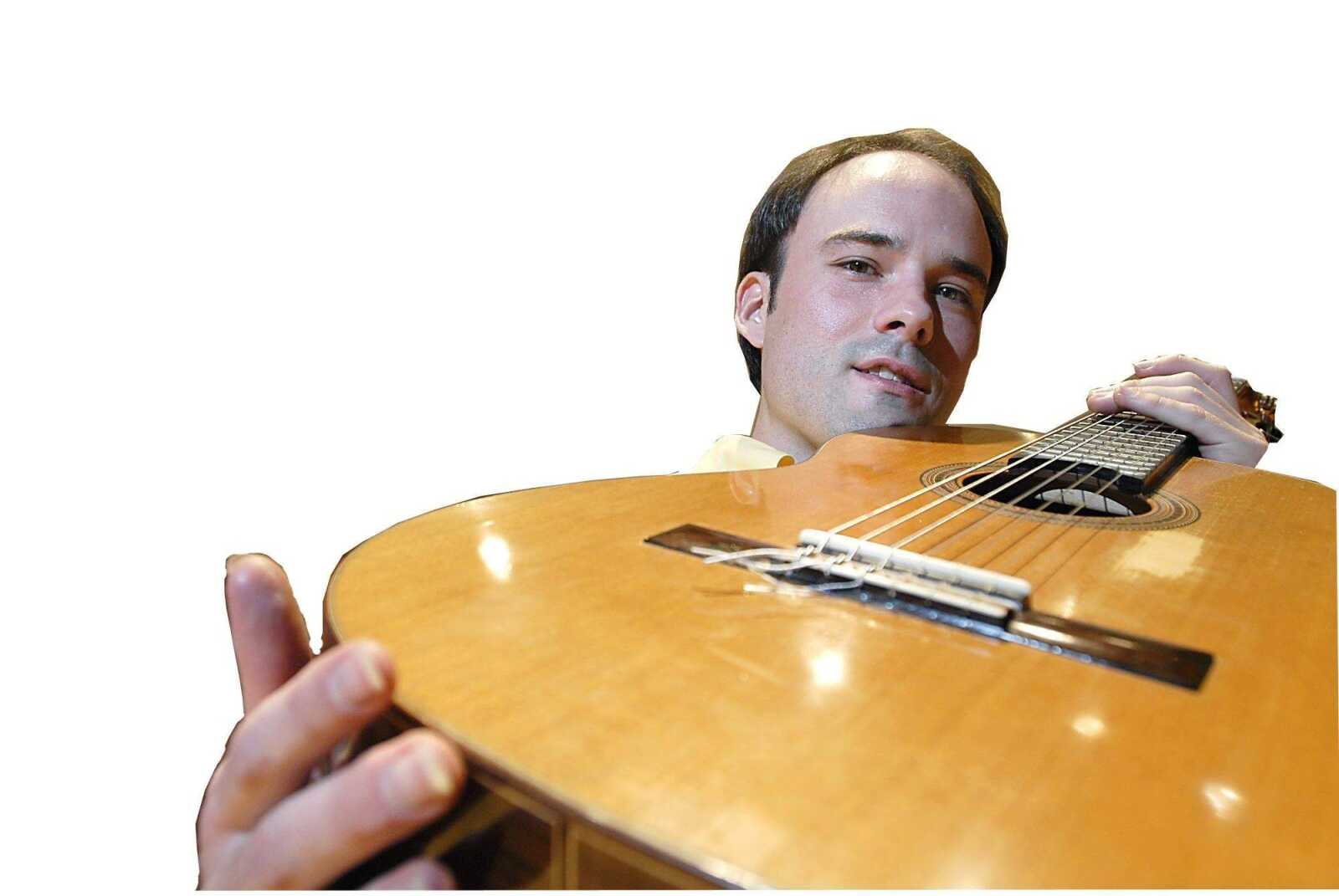 Patrick Rafferty, a Southeast Missouri State University professor, per...