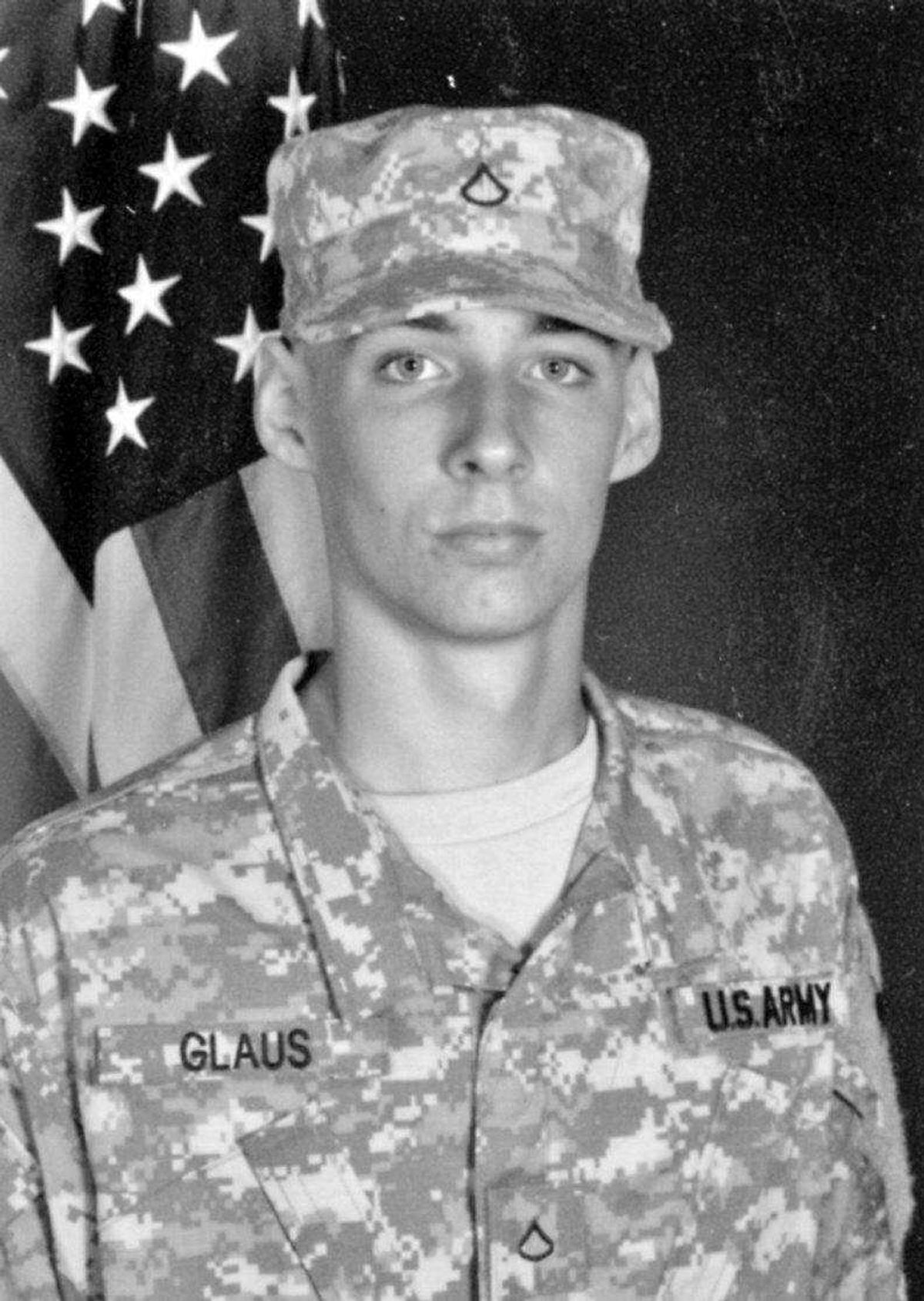Glaus completes Army basic training