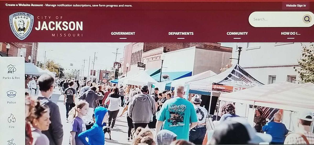 New City of Jackson website launches