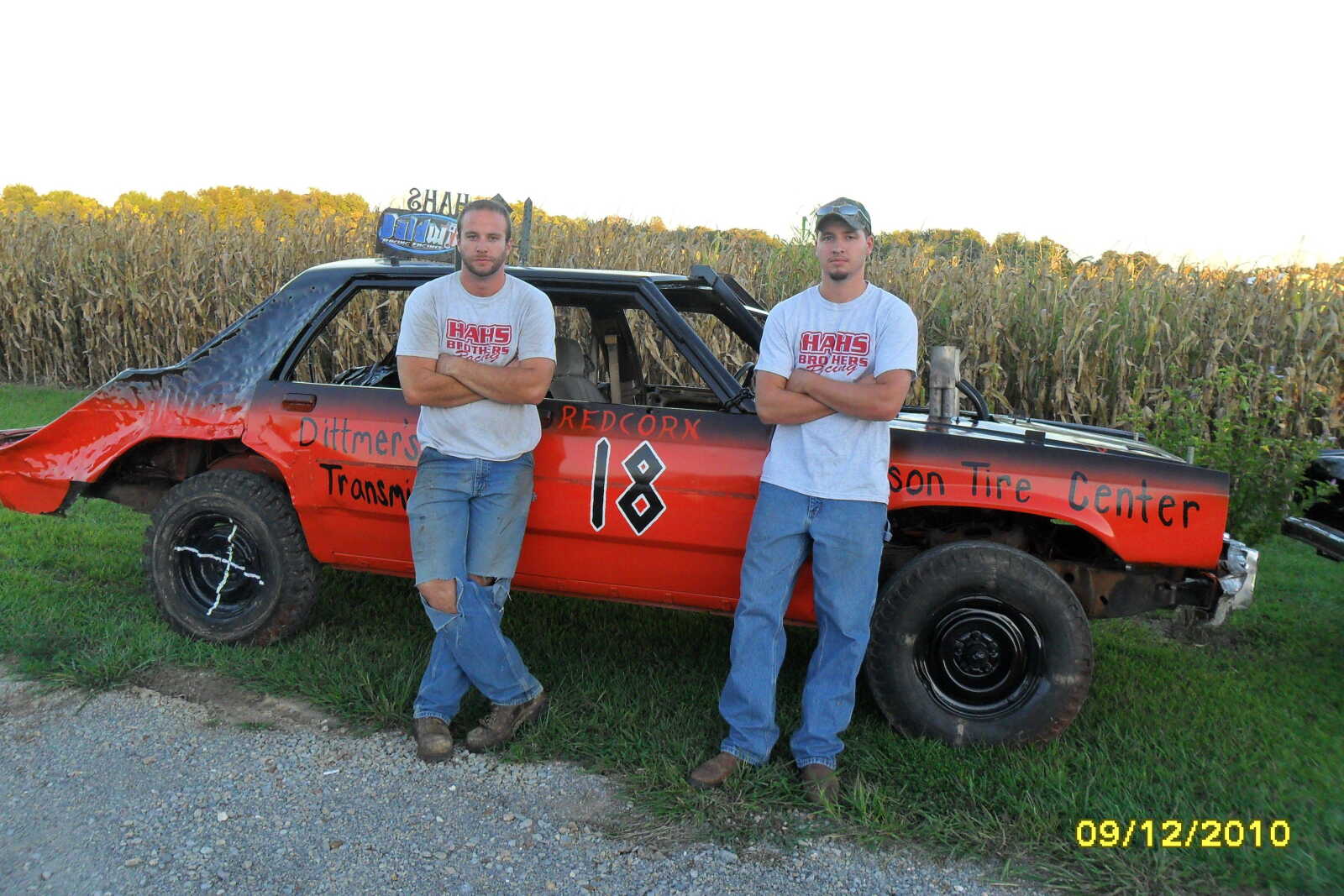 The "Before" Picture of Austin Hahs' Demo Car