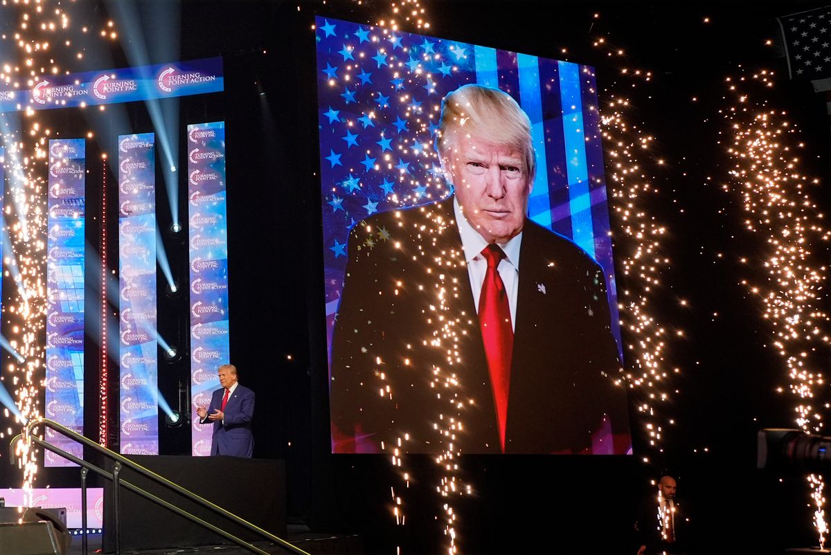 Inside 'the weave': How Donald Trump's rhetoric has grown darker and w...