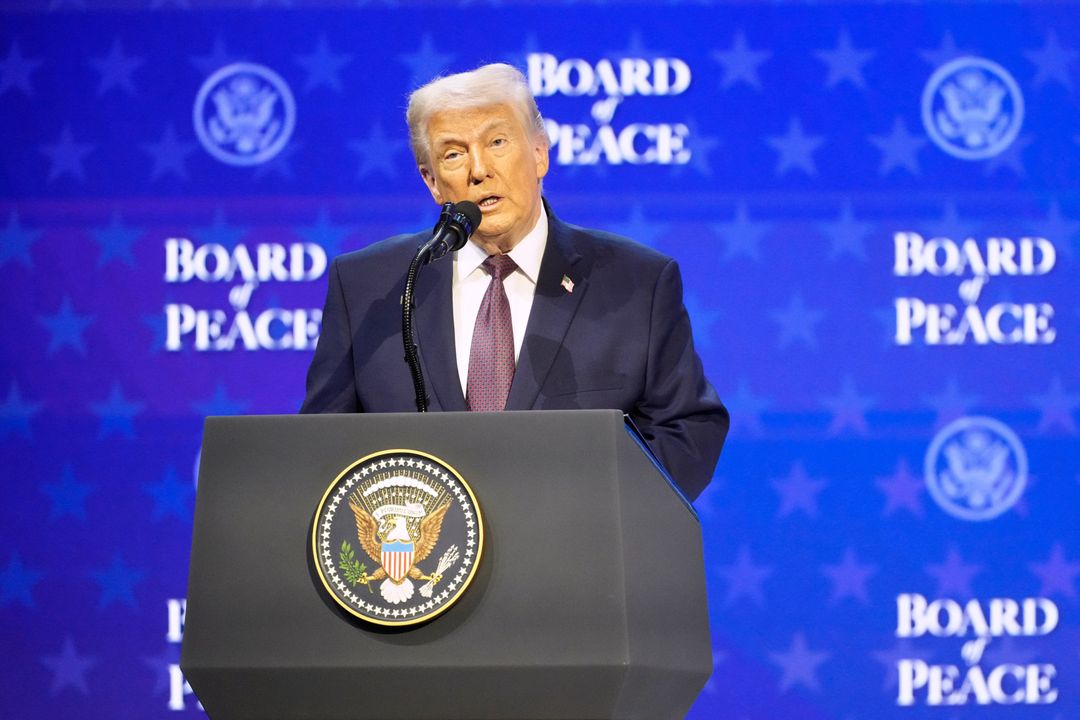 Trump aims to hold the first meeting of his new Board of Pea...