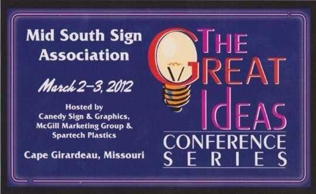 Canedy Sign Hosts MSSA's Great Ideas Conference