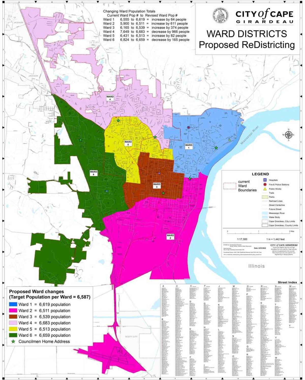 New Cape ward map takes effect, thousands under new representation
