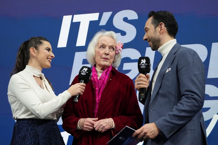 Tenley Albright, 90, takes in Olympic figure skating 70 years after wi...