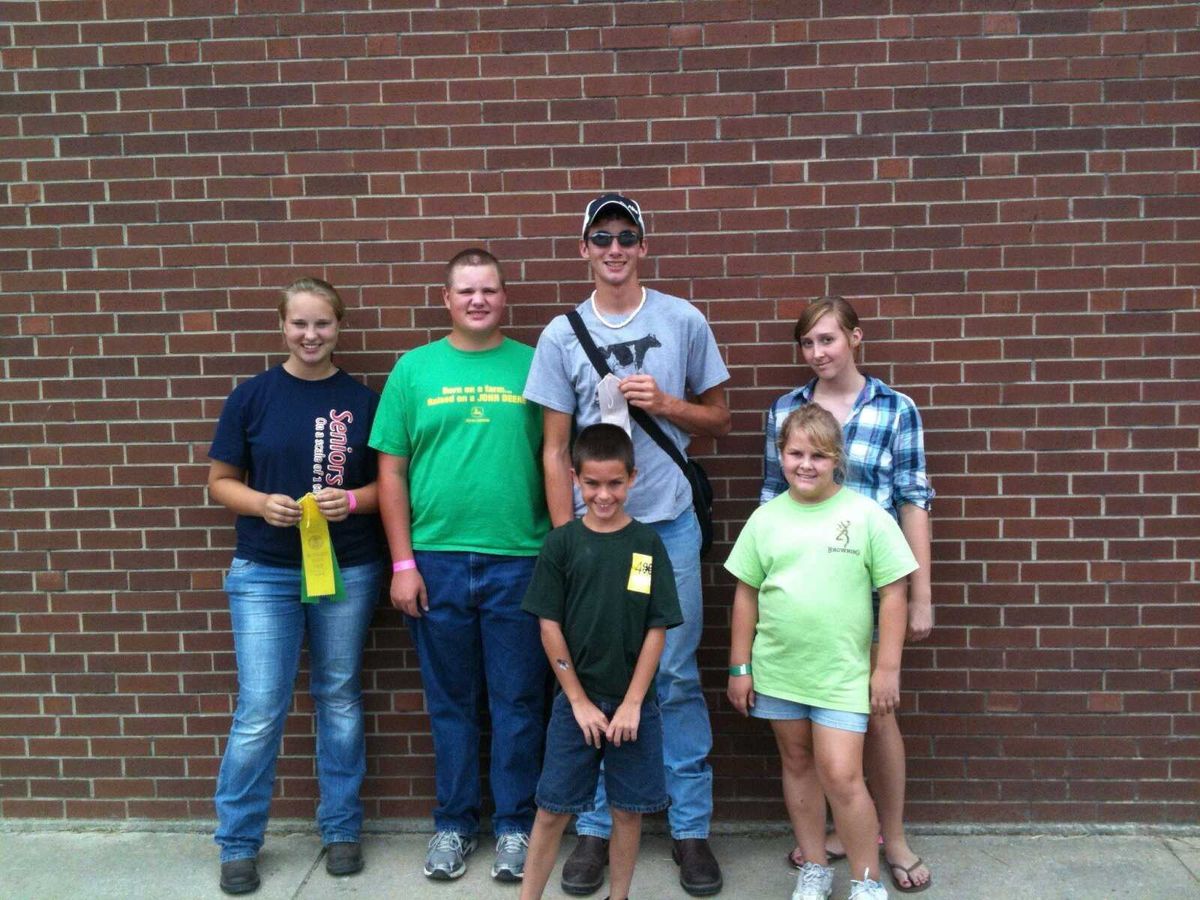 MO State Fair 4-H Dairy Judging