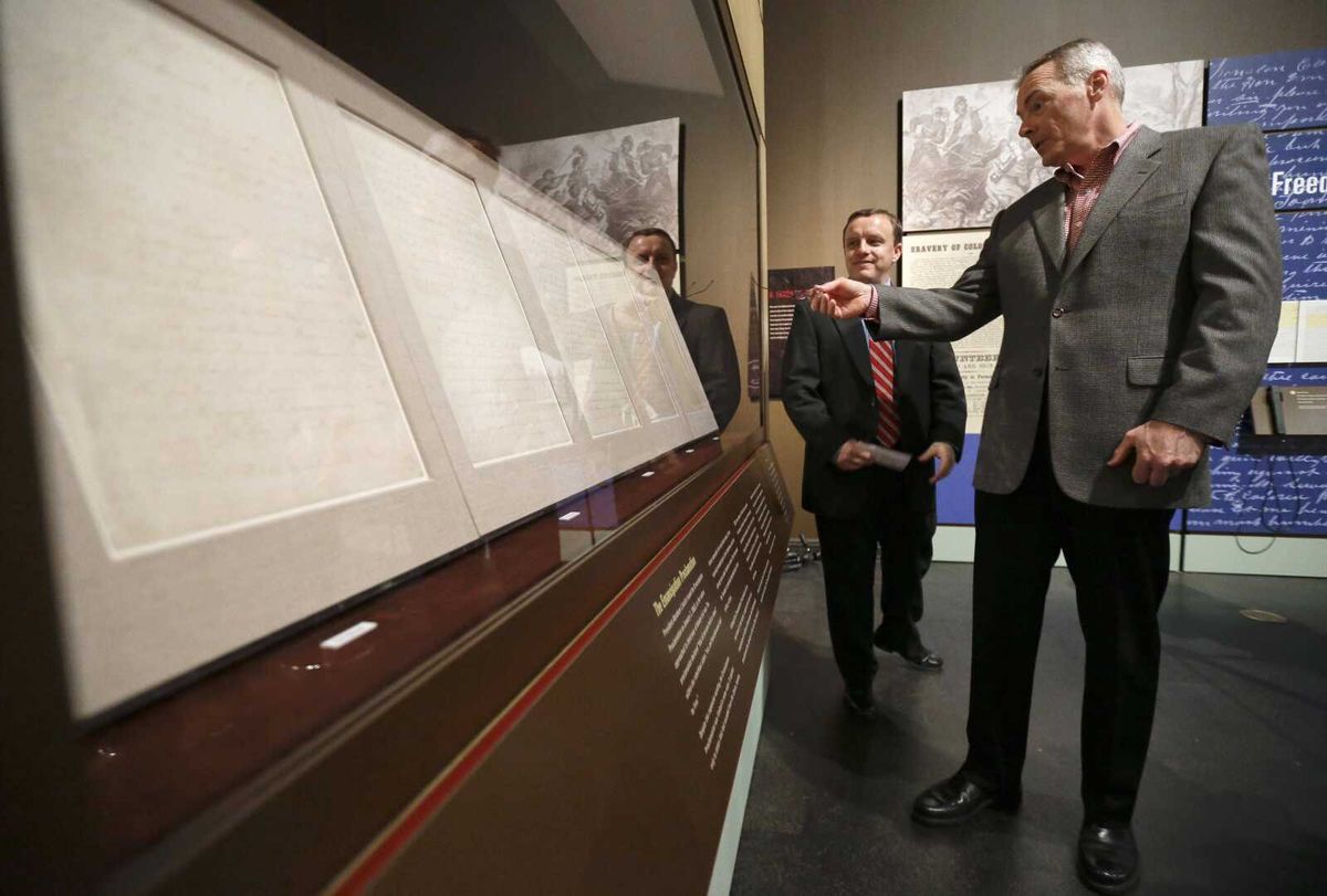 Original Emancipation Proclamation On Display In Nashville