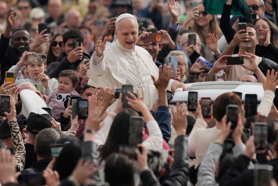 After a renovation, Pope Leo XIV moves into the papal apartment eschew...