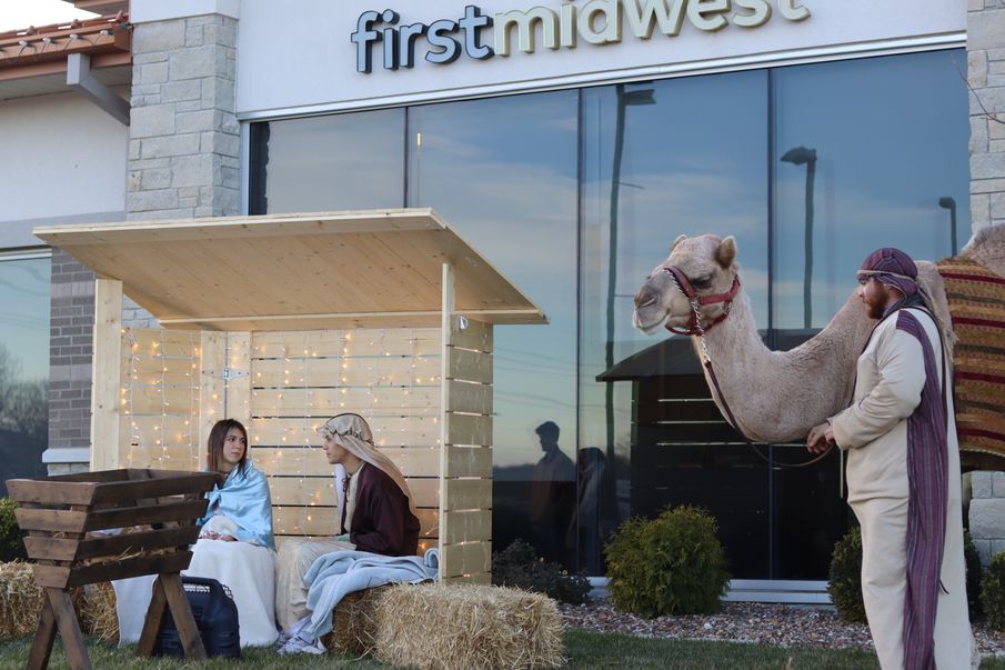Photo Gallery: First Midwest Bank Annual Nativity Scene