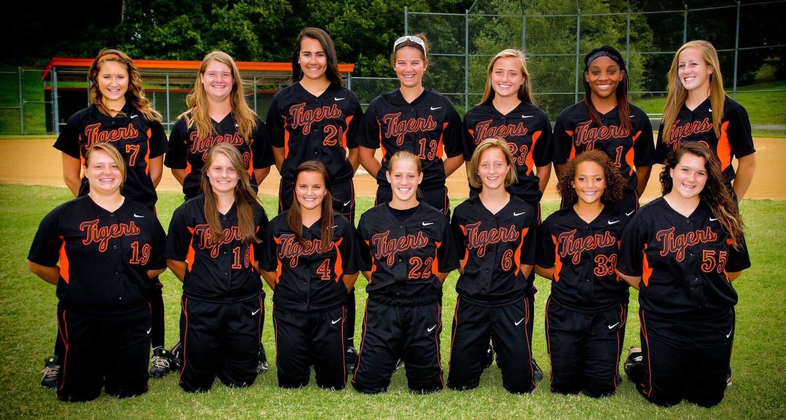 Lady Tiger Softball wins District Championship
