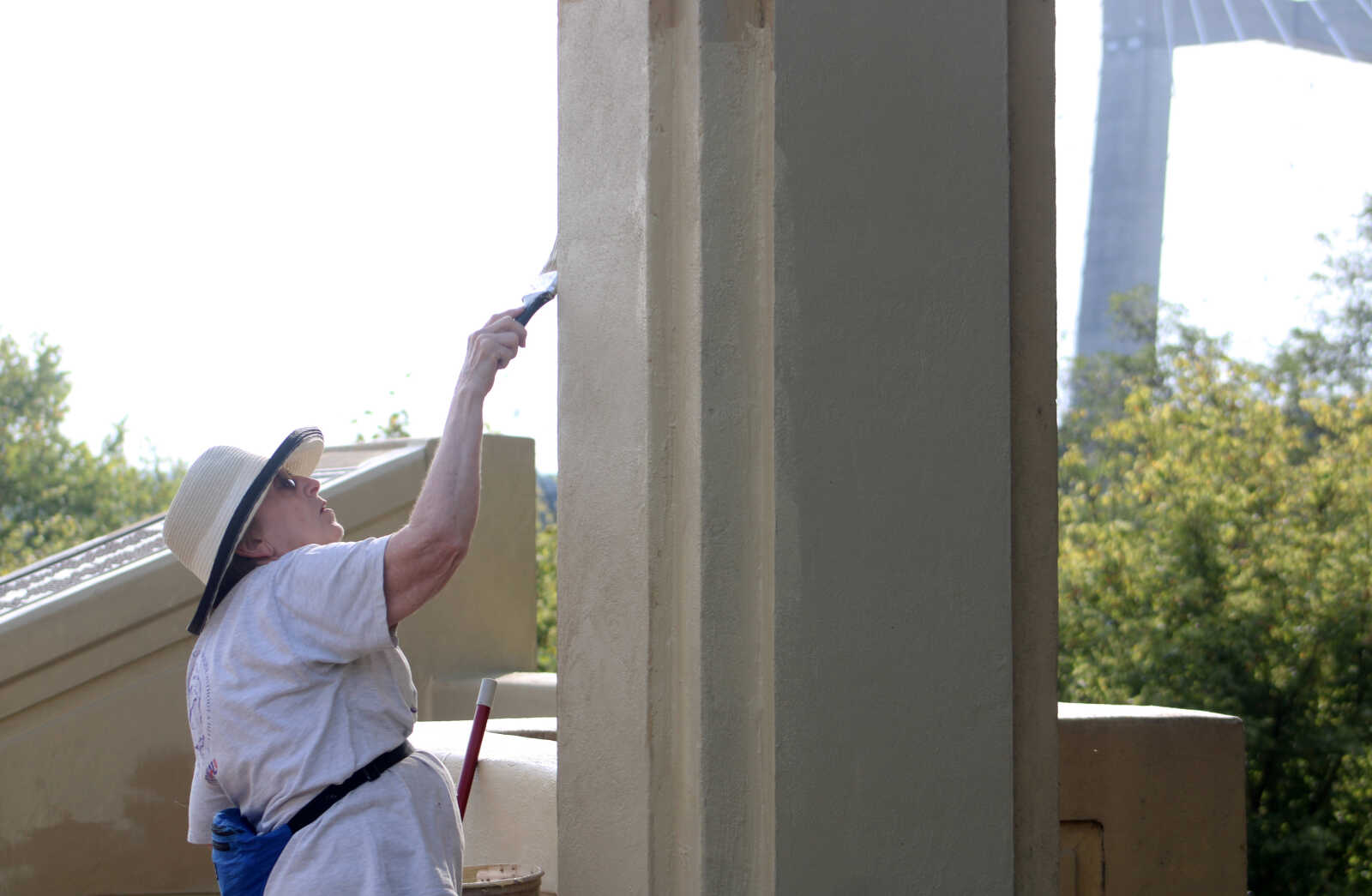 Old Mississippi River Bridge Scenic Overlook in Cape Girardeau receive...