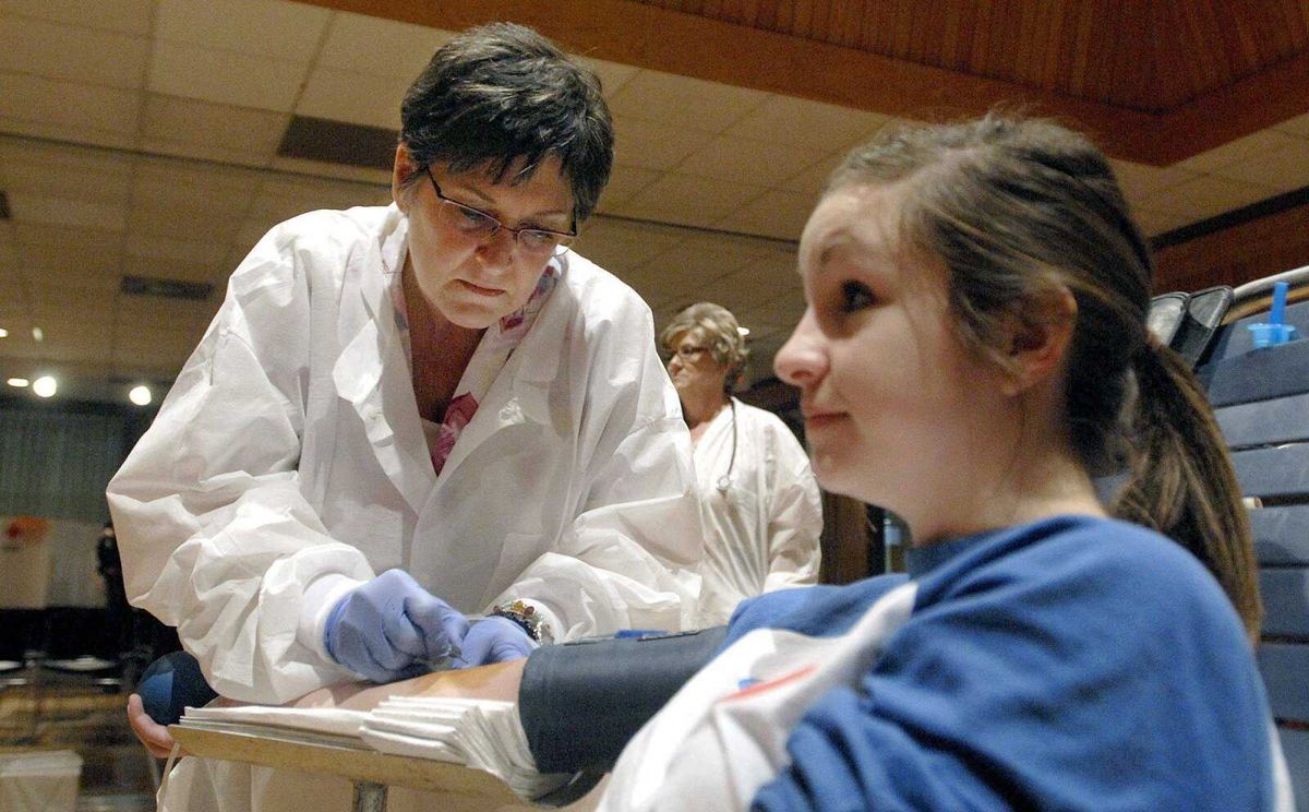 Blood drive workers aim to make donors comfortable, coming back to giv...