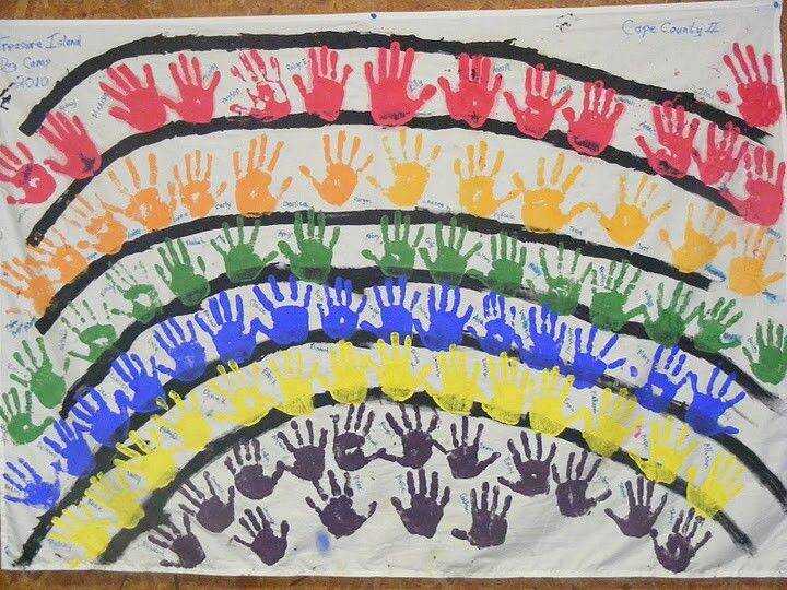 Handprint Rainbow