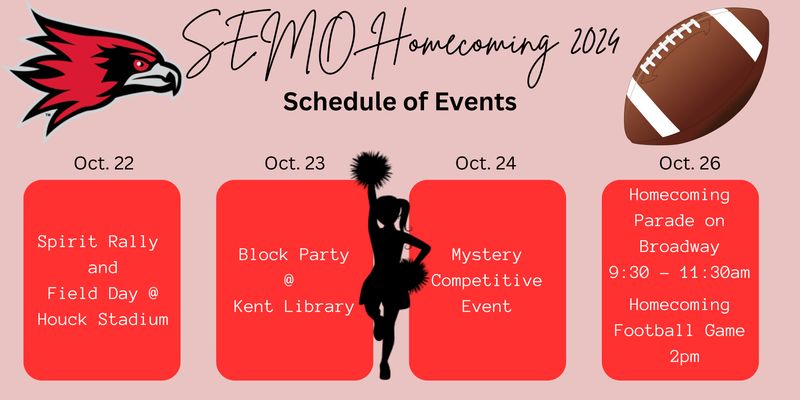 A student's guide to SEMO Homecoming: Here’s what you need to know