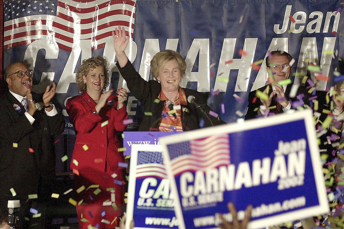 Former Sen. Jean Carnahan, the first woman to represent Missouri in th...