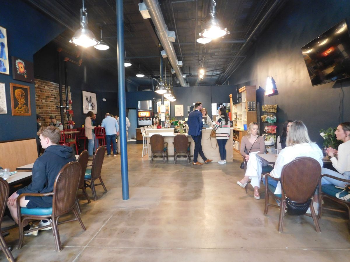 Relish restaurant specializes in sandwiches