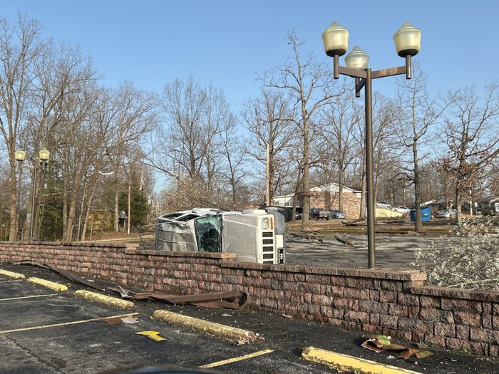 Southeast Missouri's most damaging tornado Friday landed in Butler Cou...