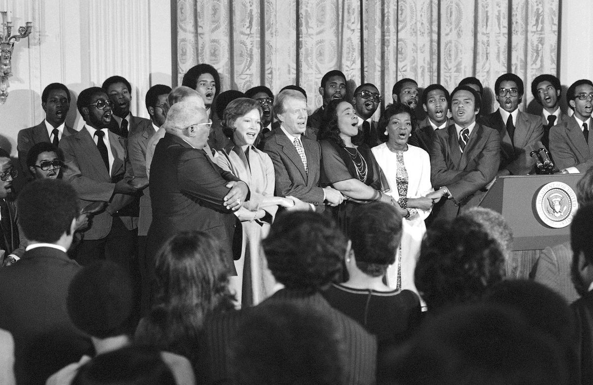 Jimmy Carter's life intersected with slavery's legacy. His record on C...