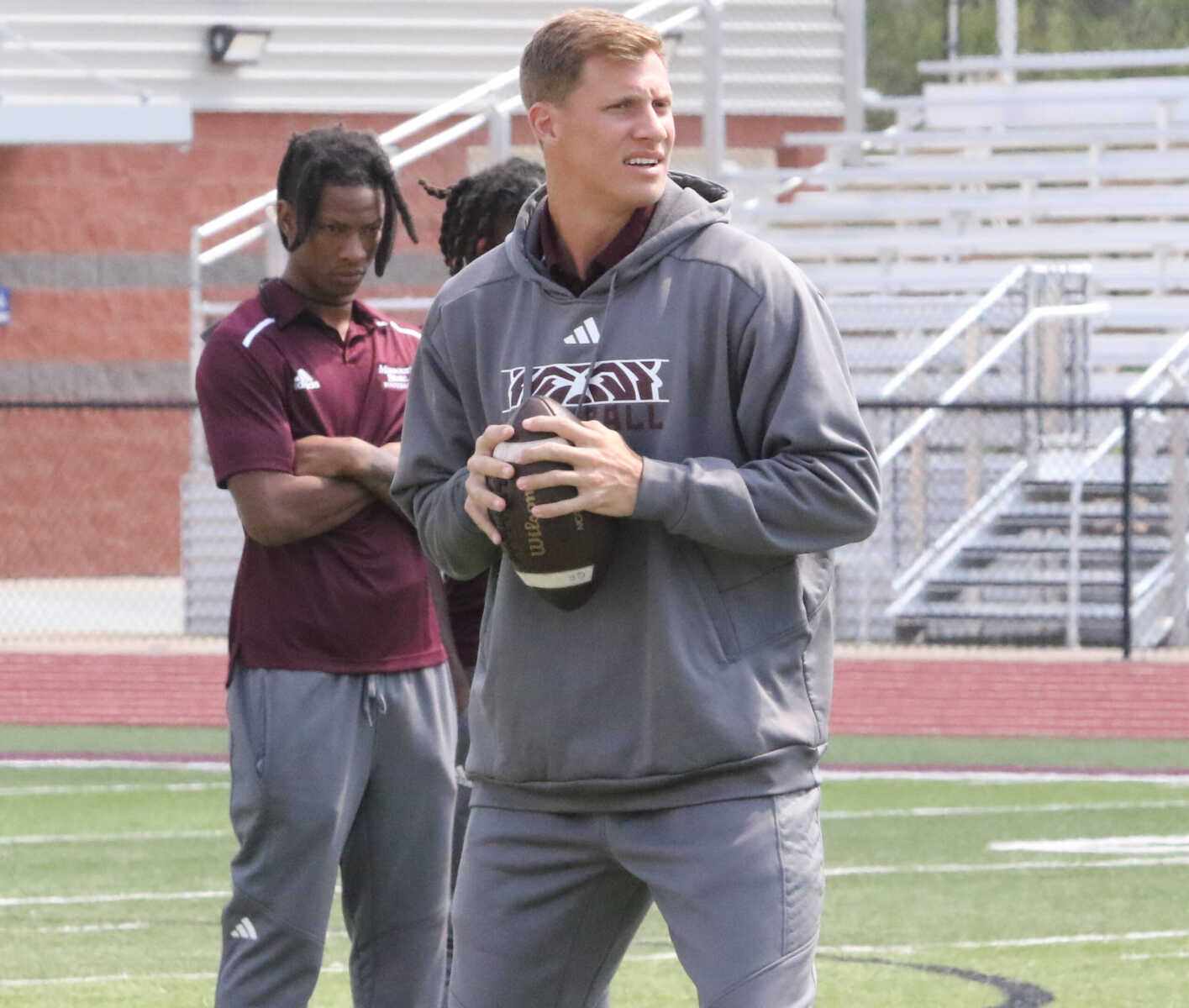 MSU Bears football makes stop at PBHS