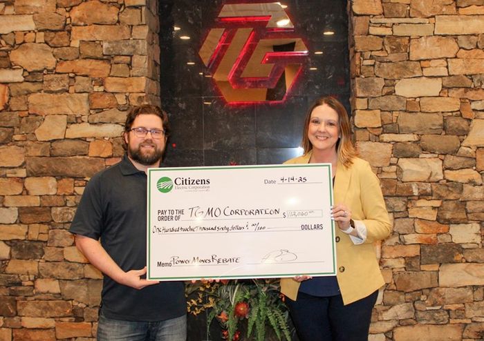 TG Missouri earns rebate for carbon neutrality work