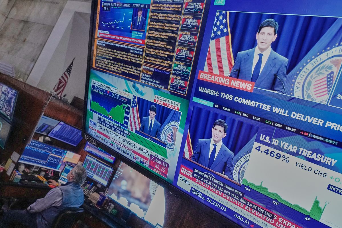 Warsh's gamble: A quieter Federal Reserve could mean volatil...
