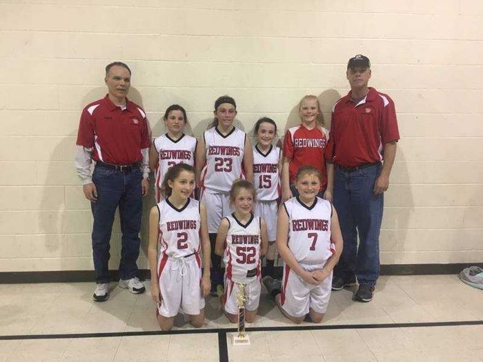 Guardian Angel JV Girls Basketball Team