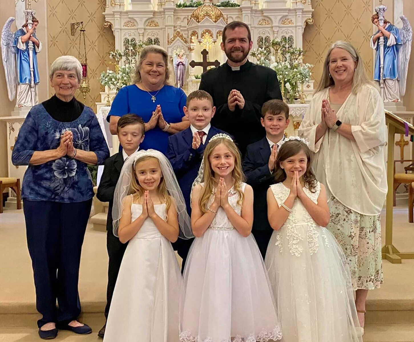 Guardian Angel Church holds first communion