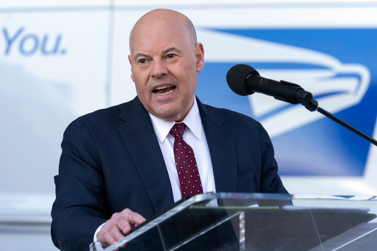 US Postal Service head DeJoy to step down after 5 years marked by pand...