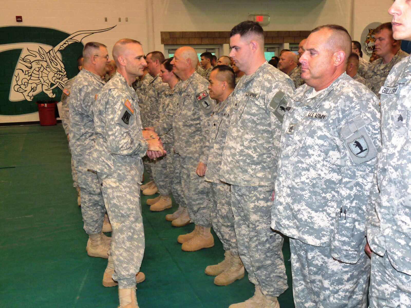 735th presented with meritorious unit commendation