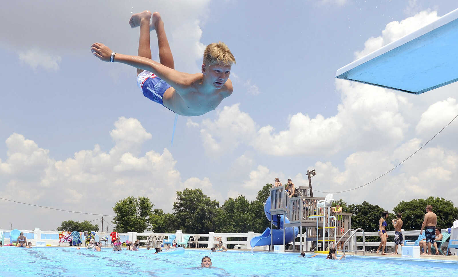 Harmon Field Swimming Pool in Chaffee