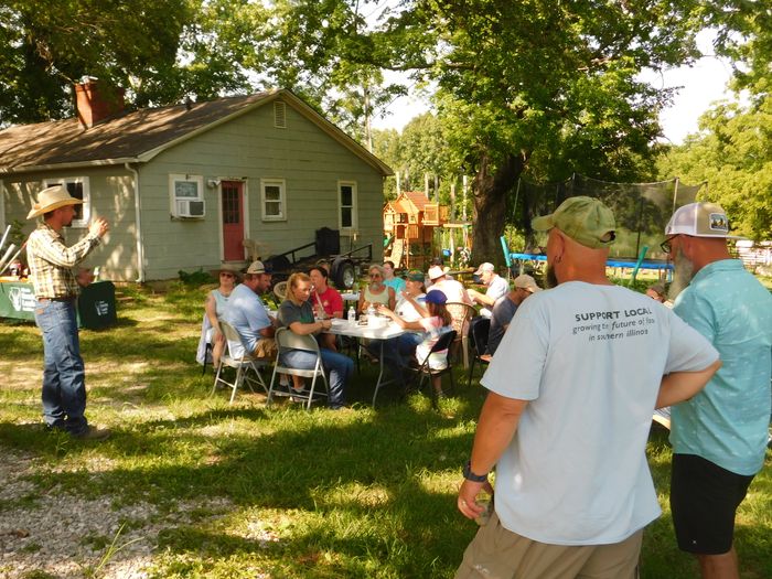 Anna farm hosts sustainable farming demonstration