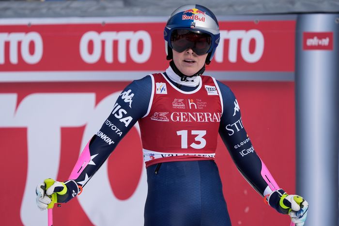 Sofia Goggia gets overdue World Cup win in super-G and Lindsey Vonn is...