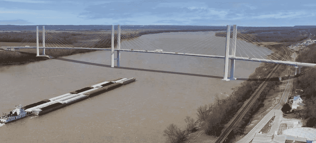 Construction continues on new Chester bridge