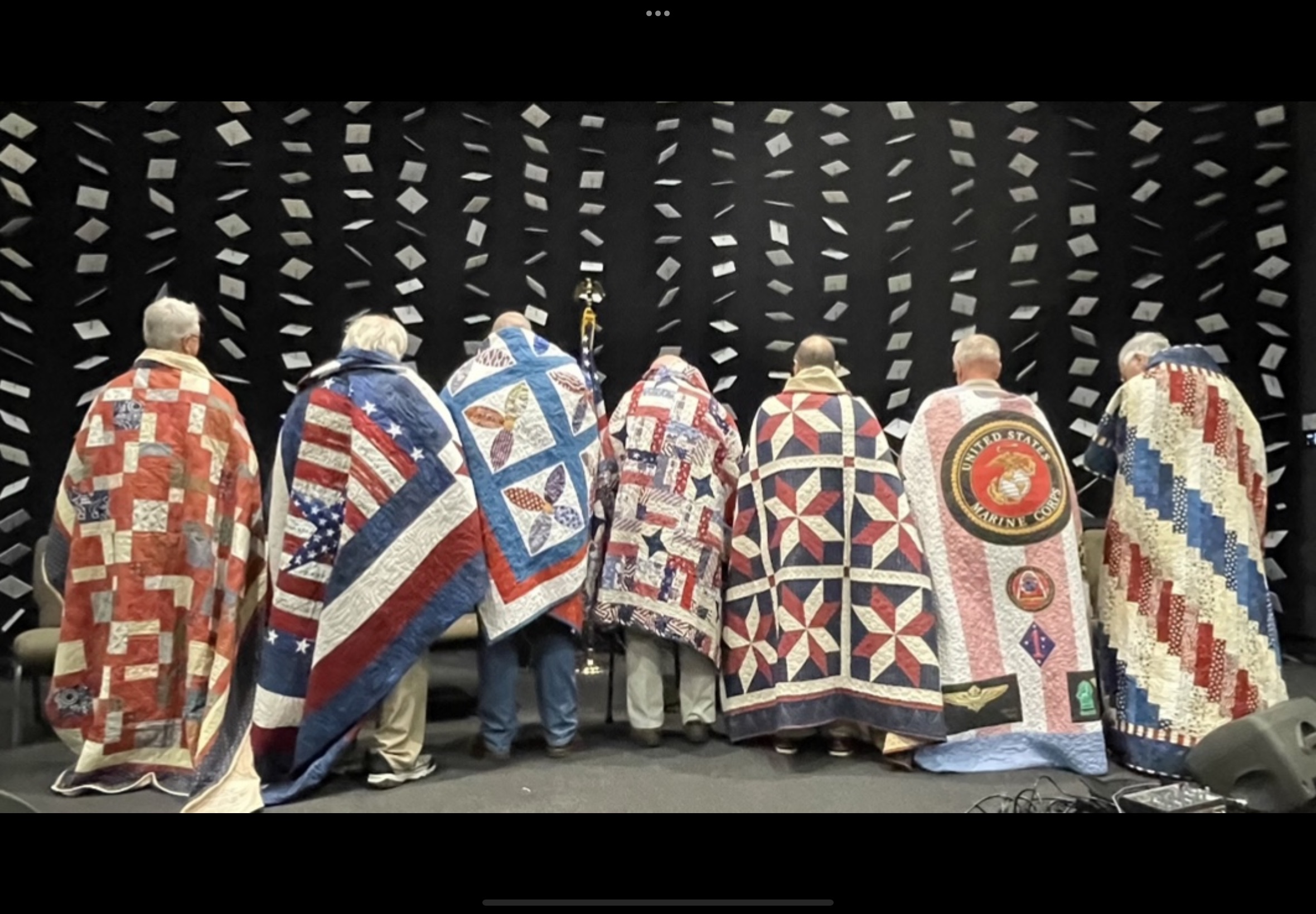 Submitted: Quilt guild hosts Valor Quilts ceremony