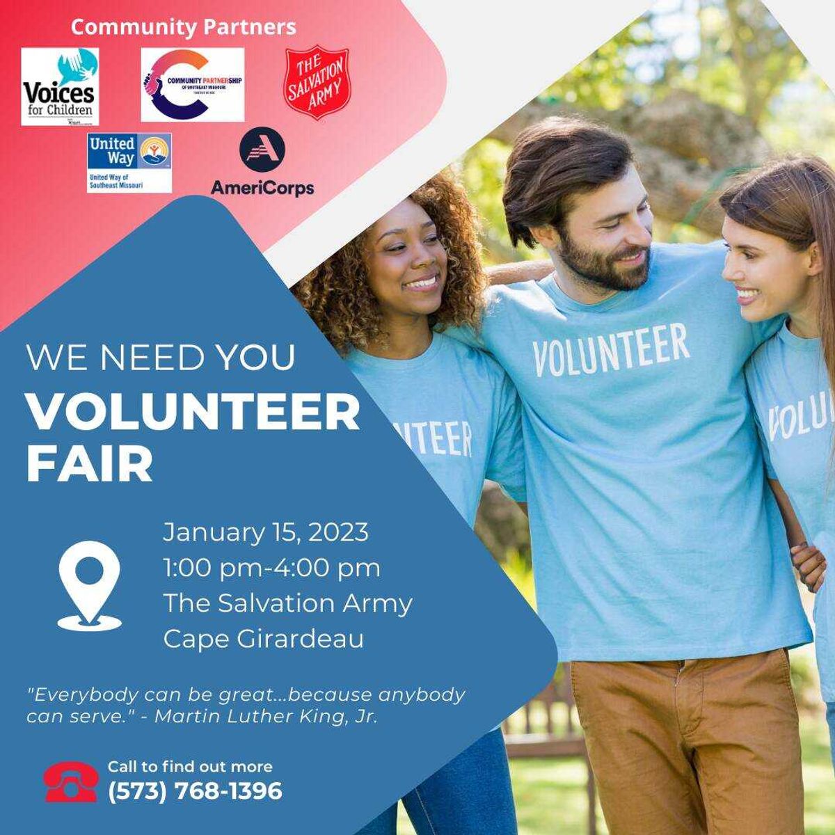 Volunteer Fair - Your Community Needs You