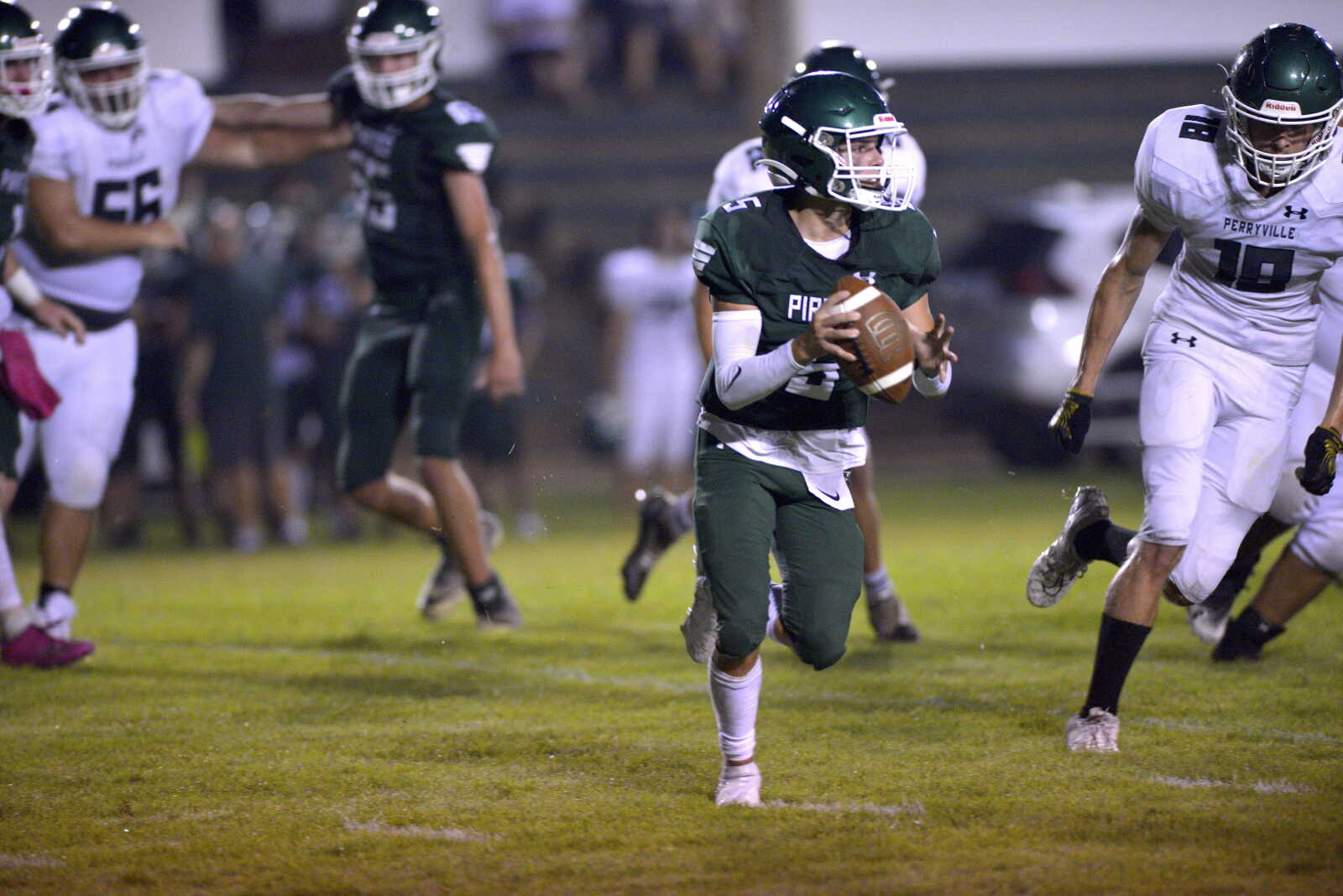 Football season begins for Perryville at the stroke of midnight