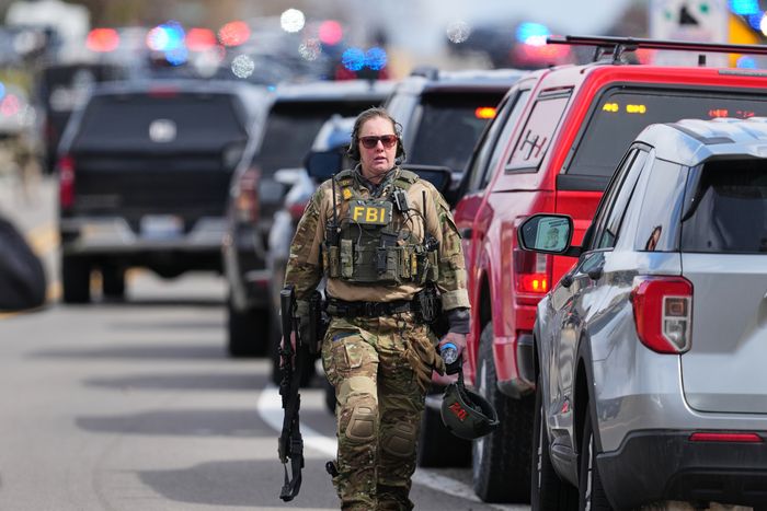 Photos show response after attack at suburban Detroit synagogue