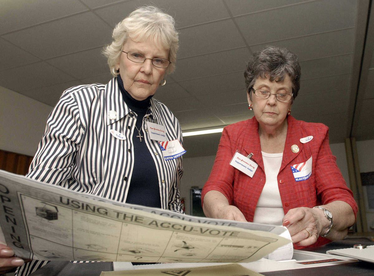 Dolly Jewell has been familiar Election Day face for 25 years