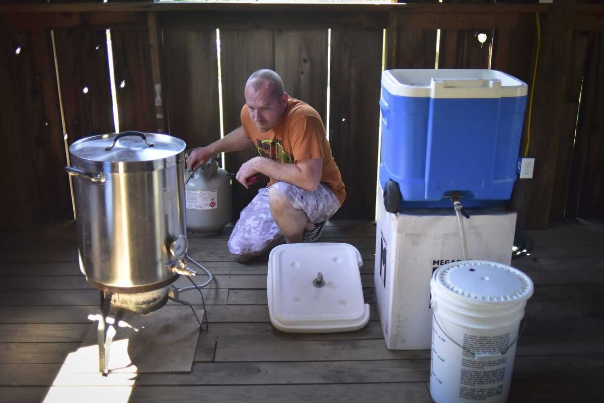 Coo Coo Ca Brew: Man dabbles in brewing his own beer at home